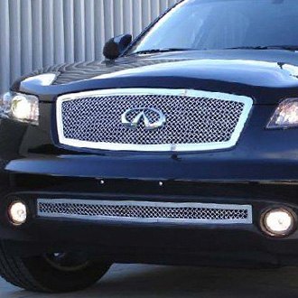T-Rex® 75792 - Hybrid Series Polished Wire Mesh Bumper Grille