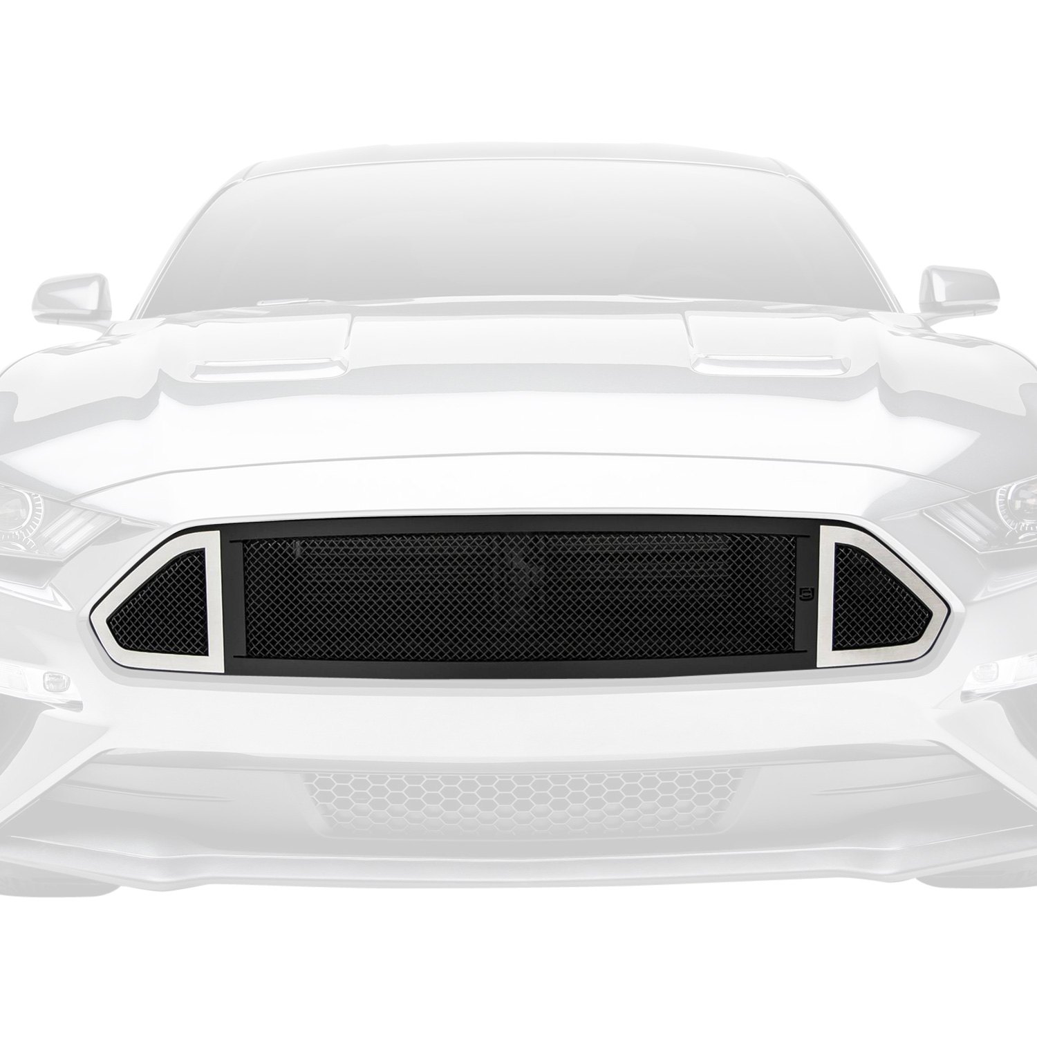 T-Rex® DJ10550 - 1-Pc DJ Series Strada Black Wire Mesh Main Grille