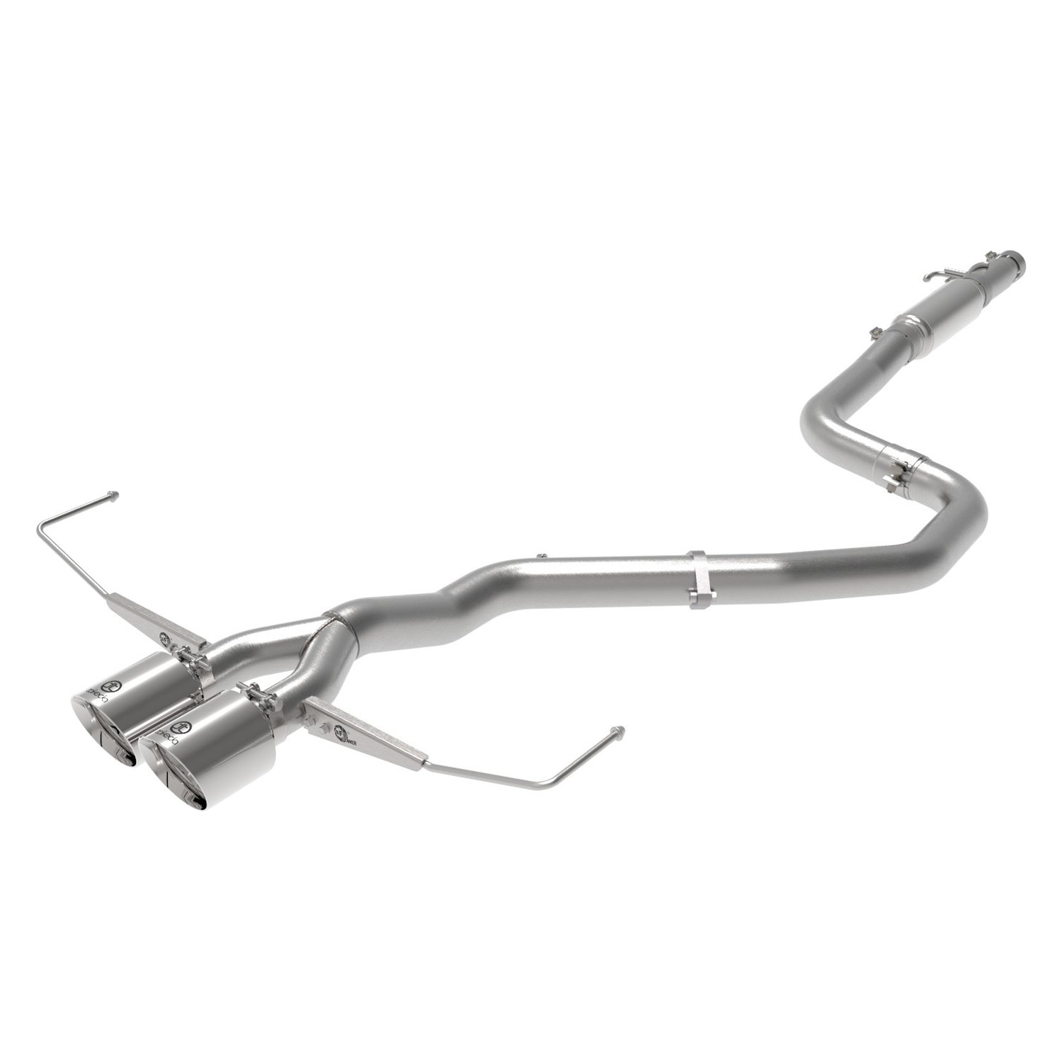 Takeda® - Hyundai Veloster Turbo / Turbo R-Spec / Turbo Ultimate 2019 304 SS Cat-Back Exhaust ...