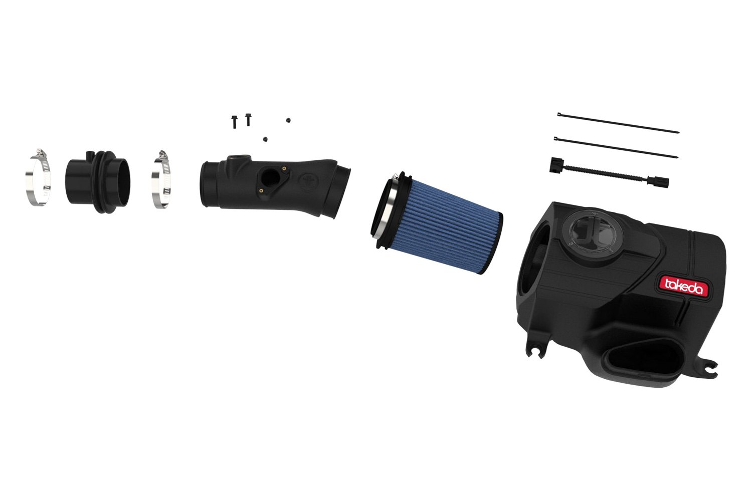 Takeda® 56-70052R - Momentum® Black Cold Air Intake System with Pro 5R ...