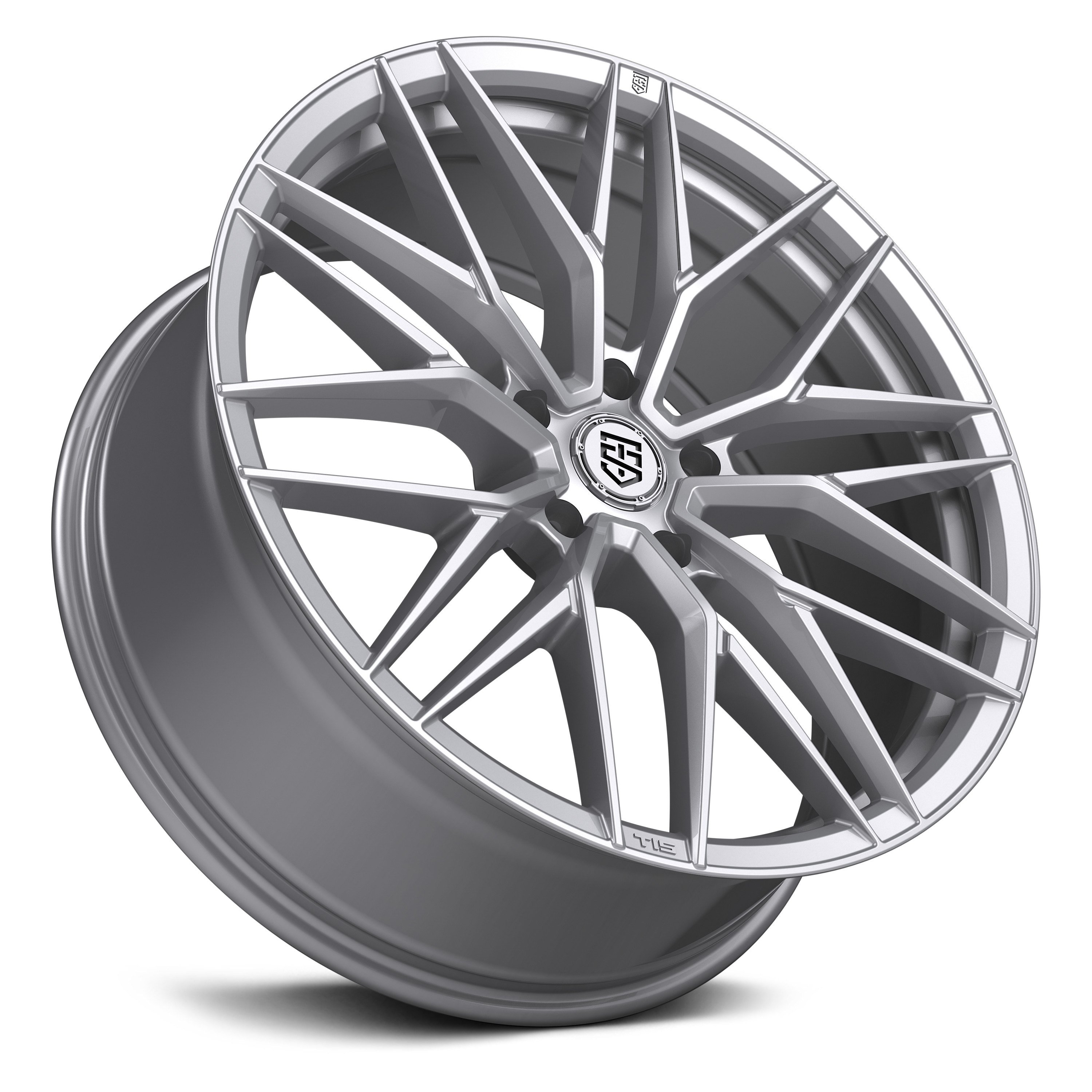 TIS MOTORSPORTS® 505S Wheels - Gloss Silver Rims