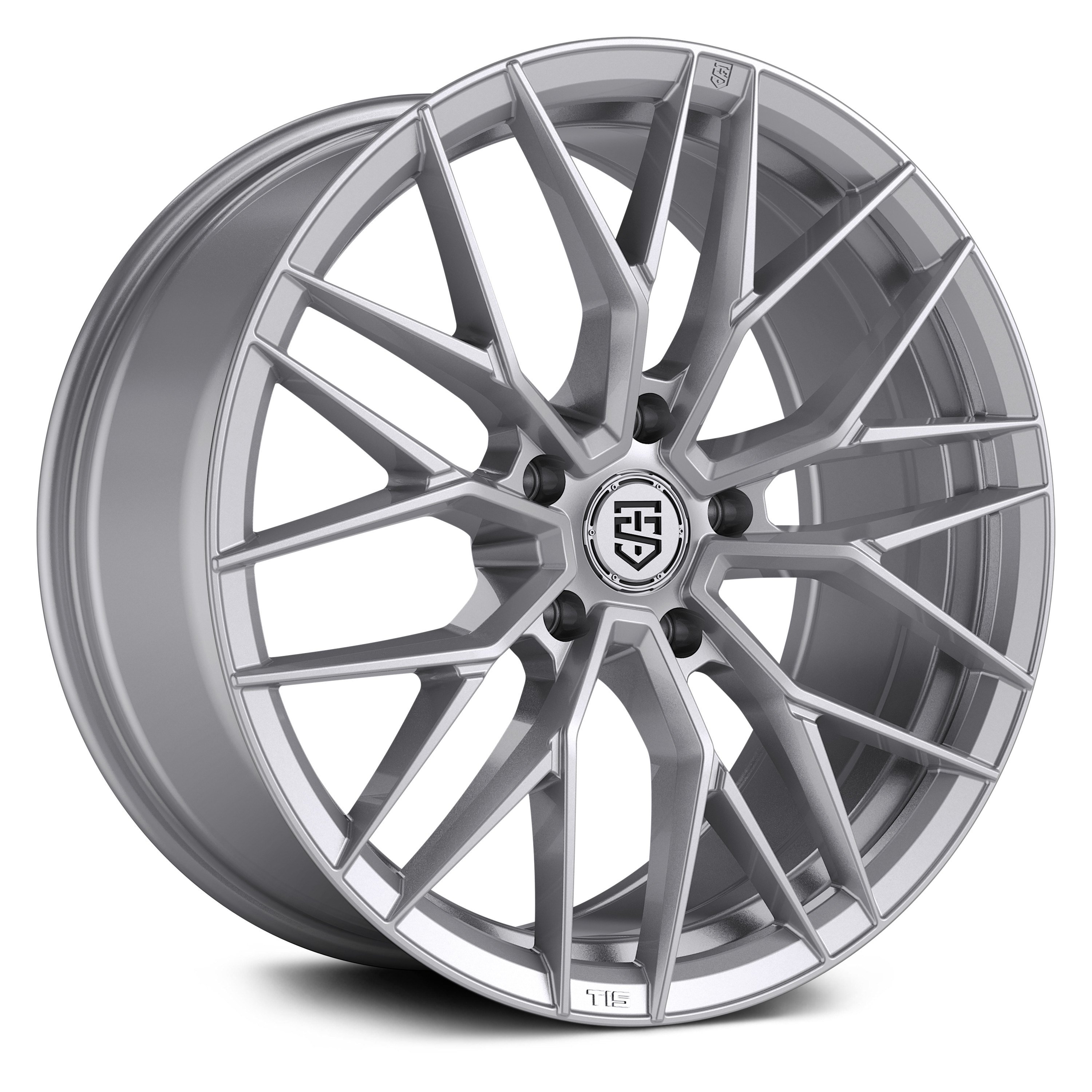 TIS MOTORSPORTS® 505S Wheels - Gloss Silver Rims