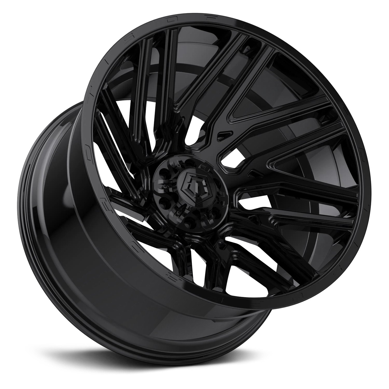 TIS® 554B Wheels - Gloss Black Rims - 554B-2208719S