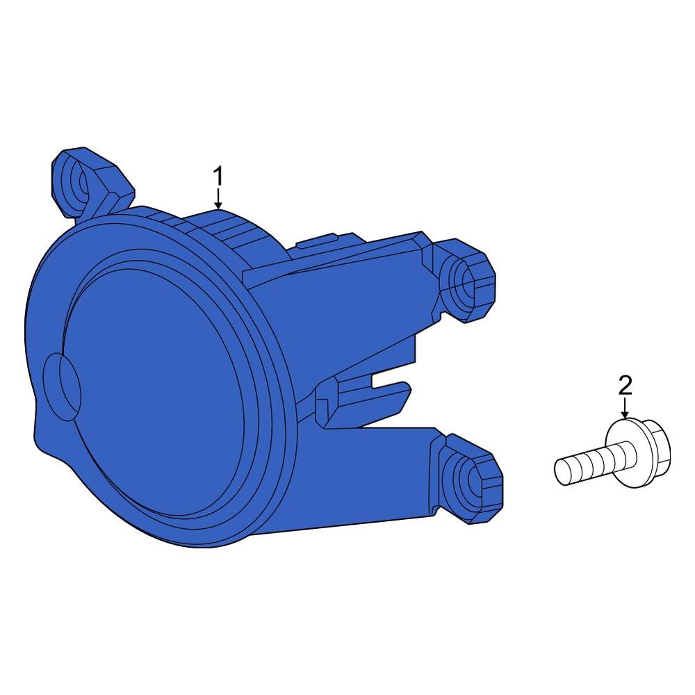 Toyota OE 8121012240 - Front Right Fog Light