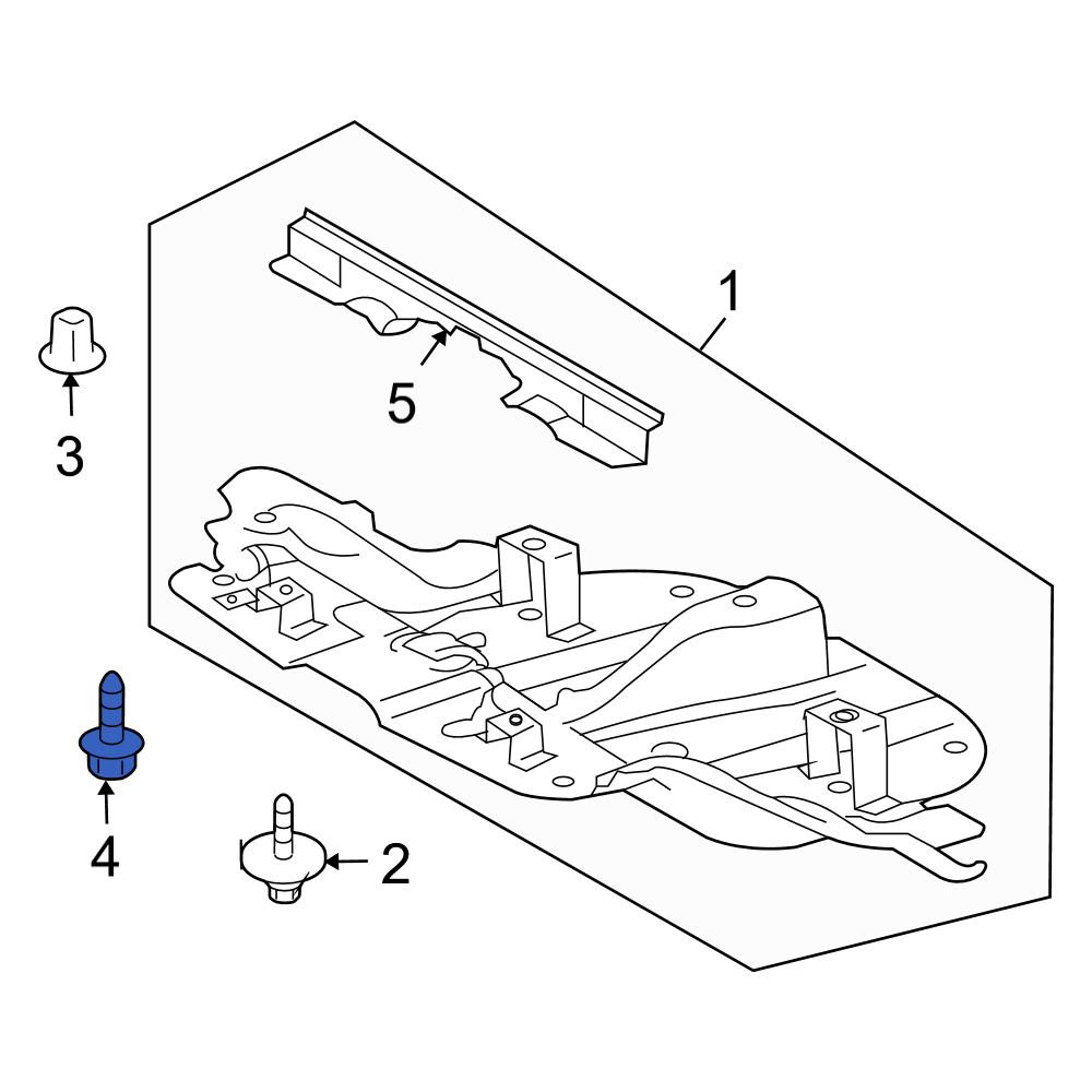 Toyota OE 90119A0169 - Frame Rail Bolt