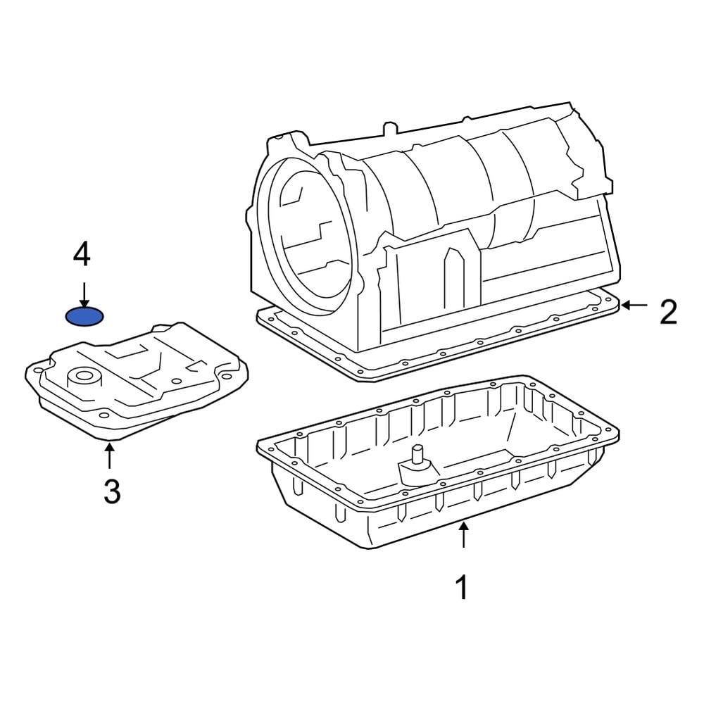 Toyota OE 9030131014 - Automatic Transmission Filter O-Ring
