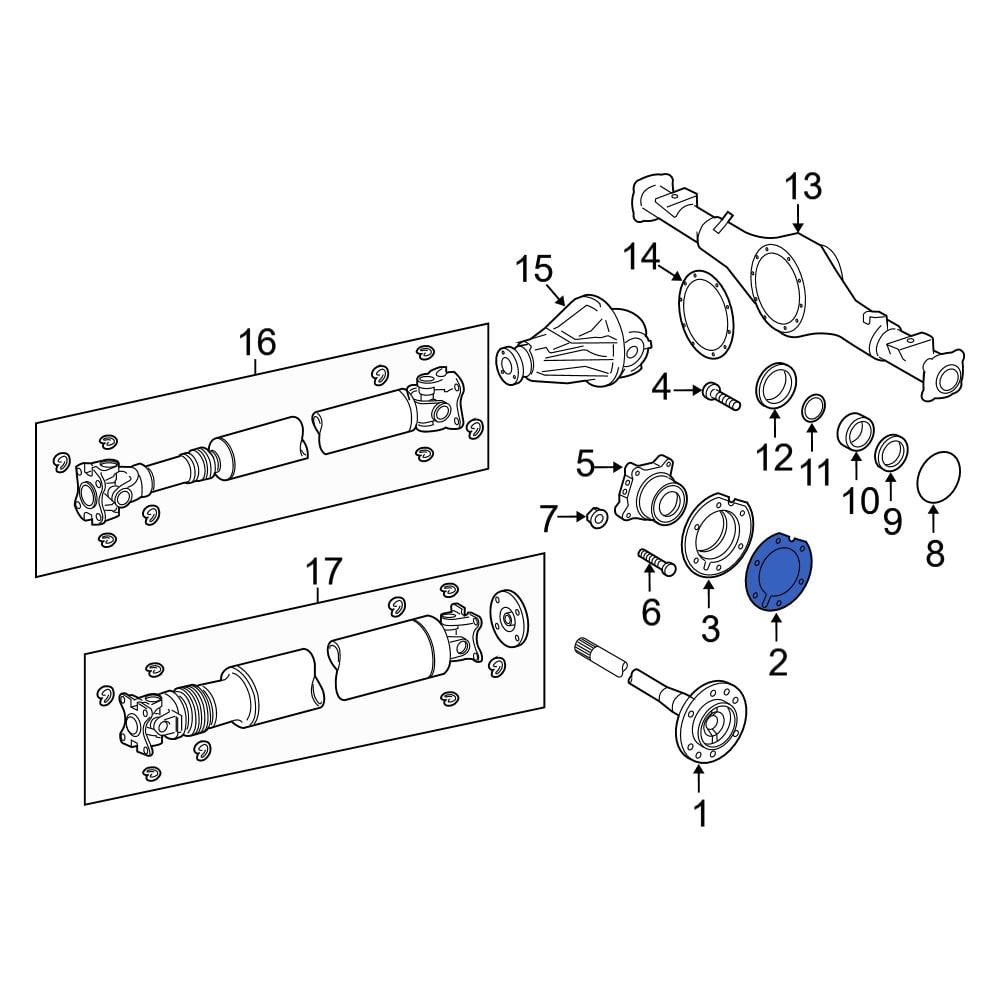 Toyota OE 9031147027 - Front Left CV Axle Shaft Seal