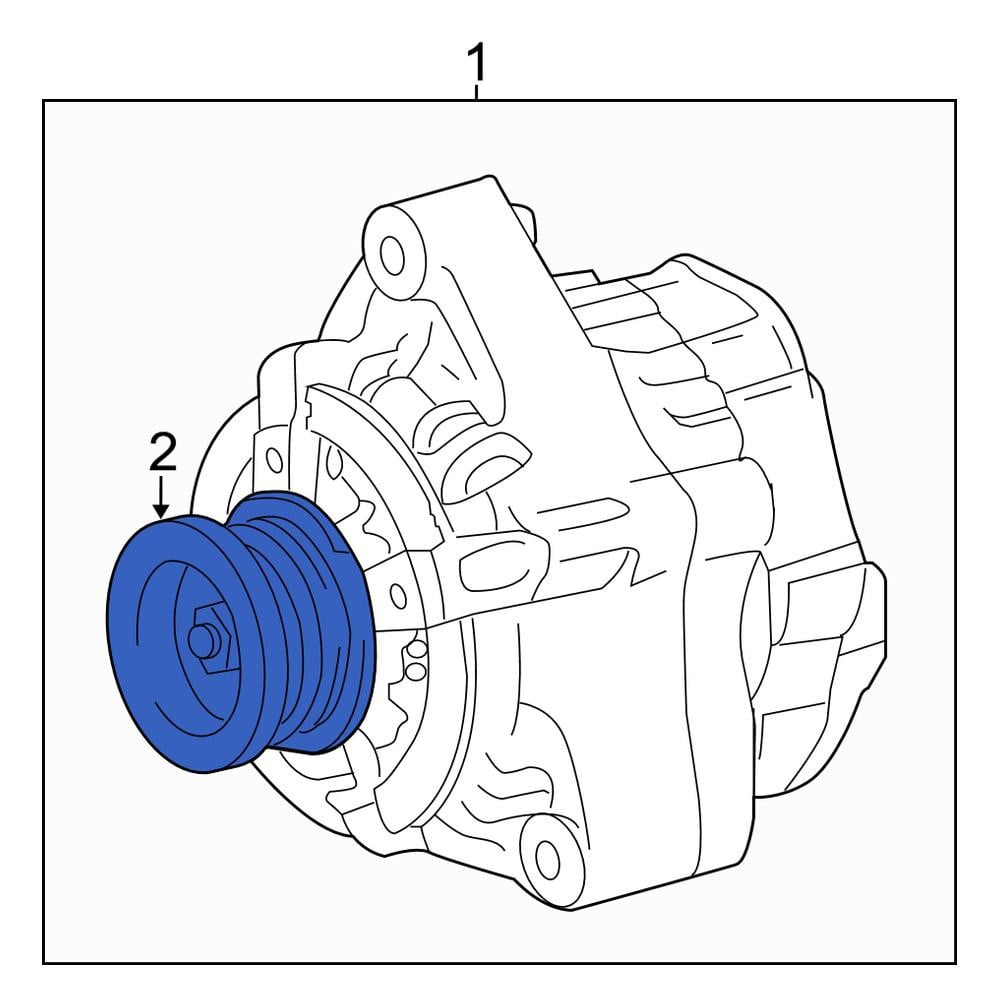 Toyota OE 274150W131 - Alternator Pulley