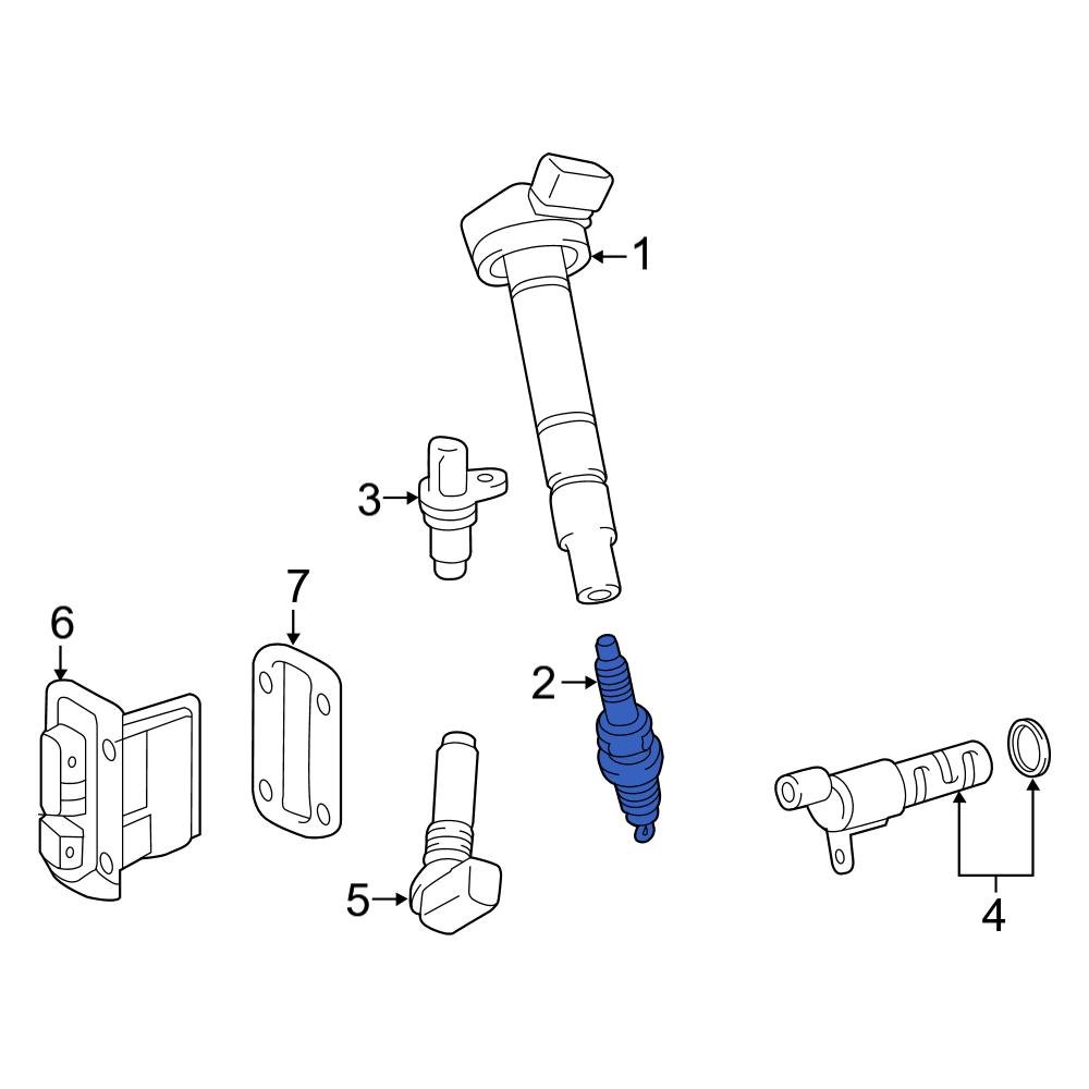 Toyota OE 9091901191 - Spark Plug