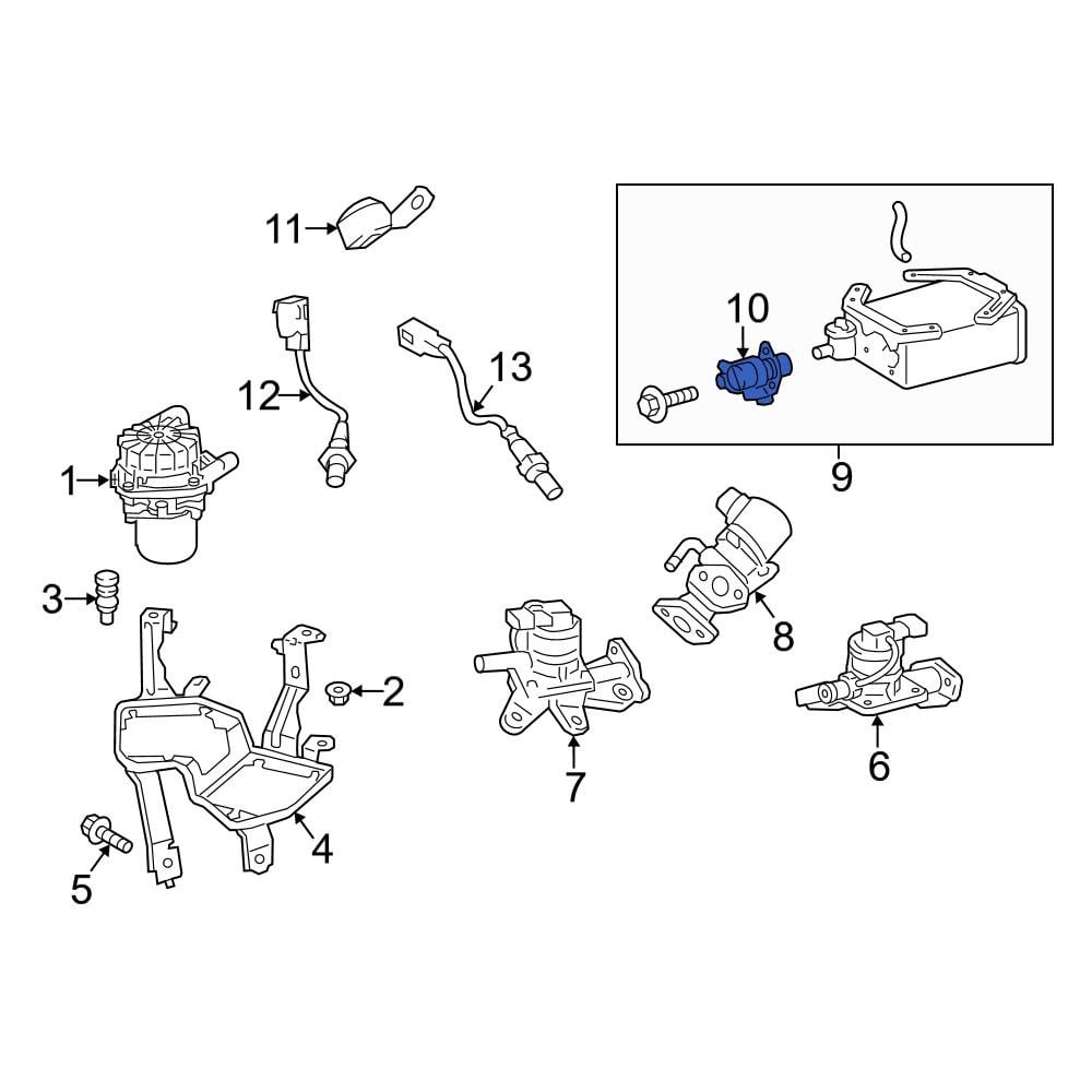 Toyota OE 90910AF006 - Evaporative Emissions System Leak Detection Pump