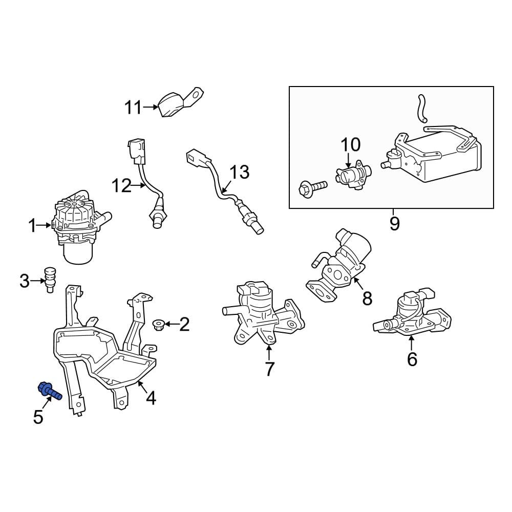 Toyota OE 90119A0169 - Secondary Air Injection Pump Bolt