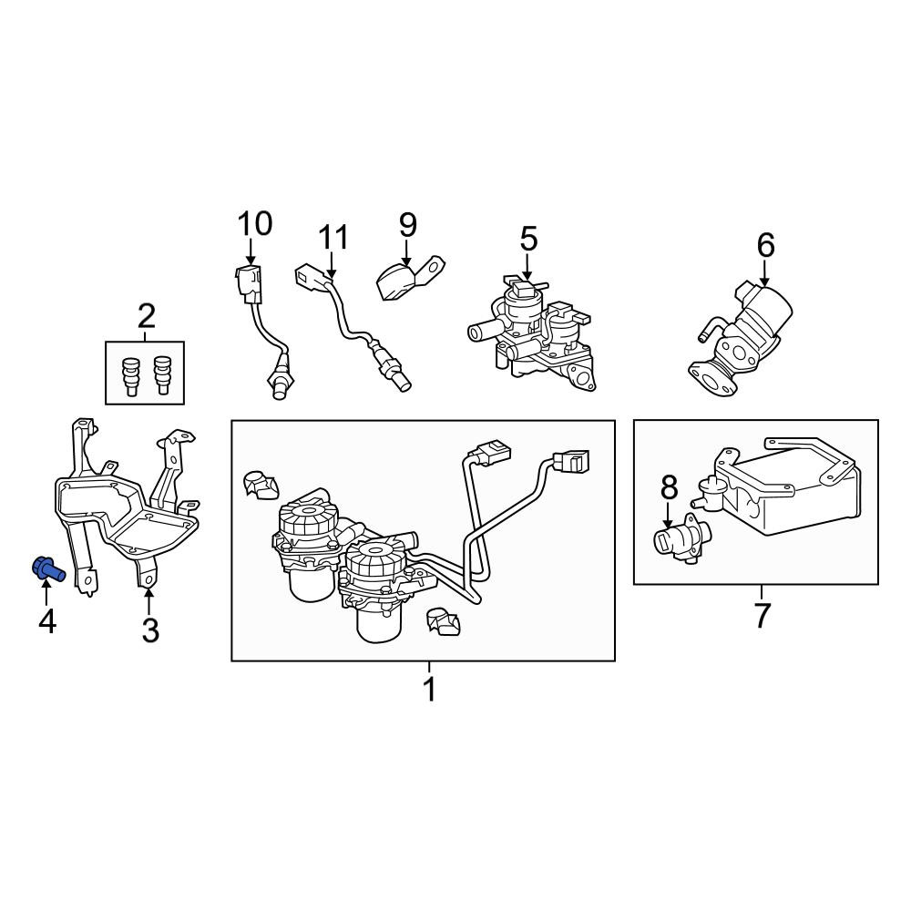 Toyota OE 90119A0169 - Secondary Air Injection Pump Bolt