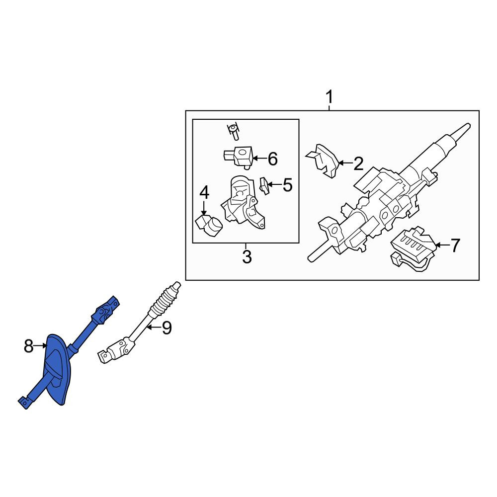 Toyota OE 452200C010 - Rear Steering Shaft