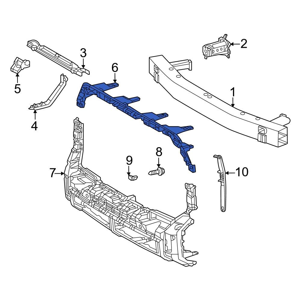 Toyota OE 531130C060 - Grille Bracket
