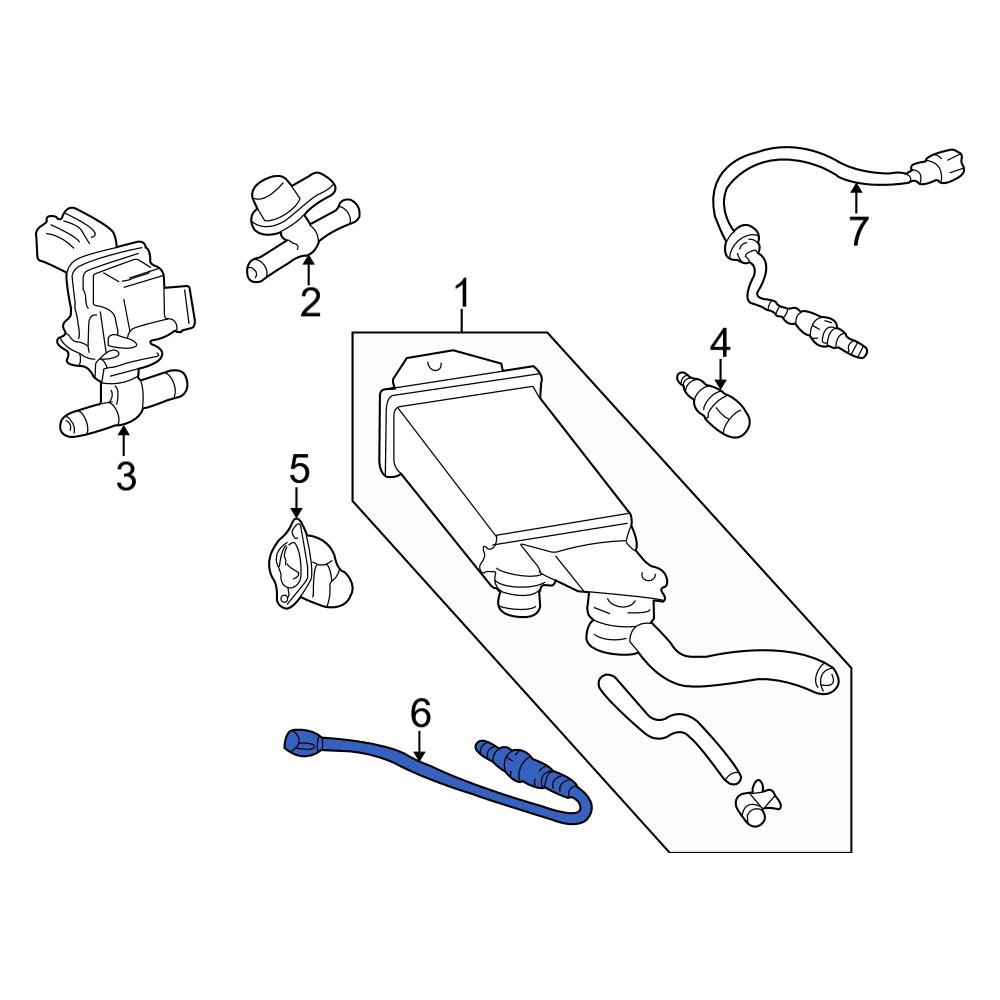 Toyota OE 8946552190 - Front Oxygen Sensor