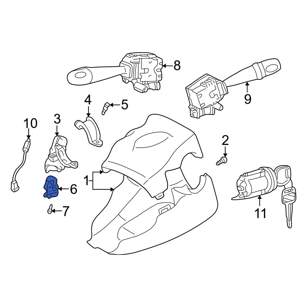Toyota OE 8445052010 - Ignition Switch