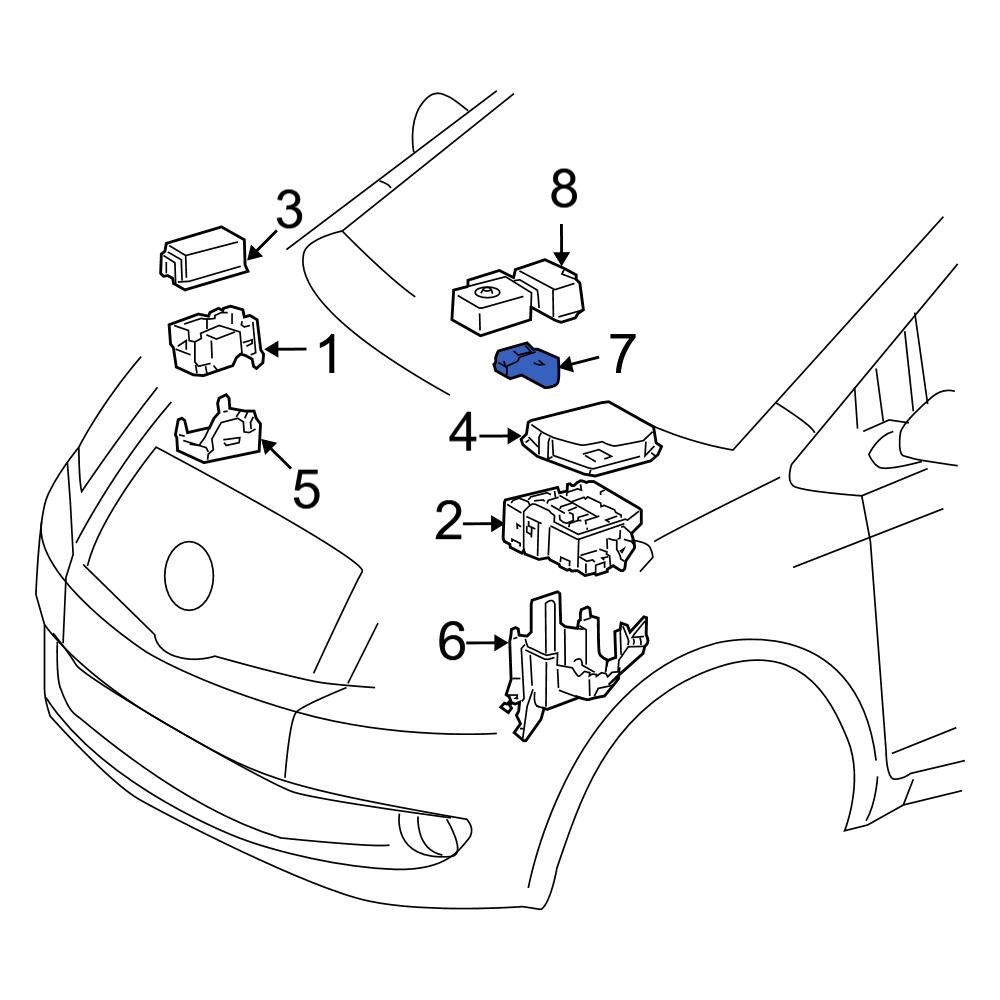 Toyota OE 8262052050 - Fusible Link