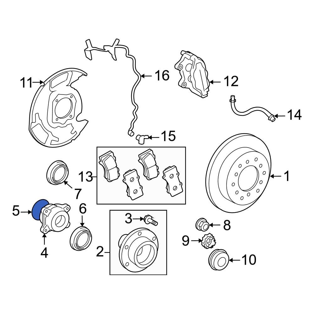 Toyota OE 9031683001 - Front Inner Wheel Seal