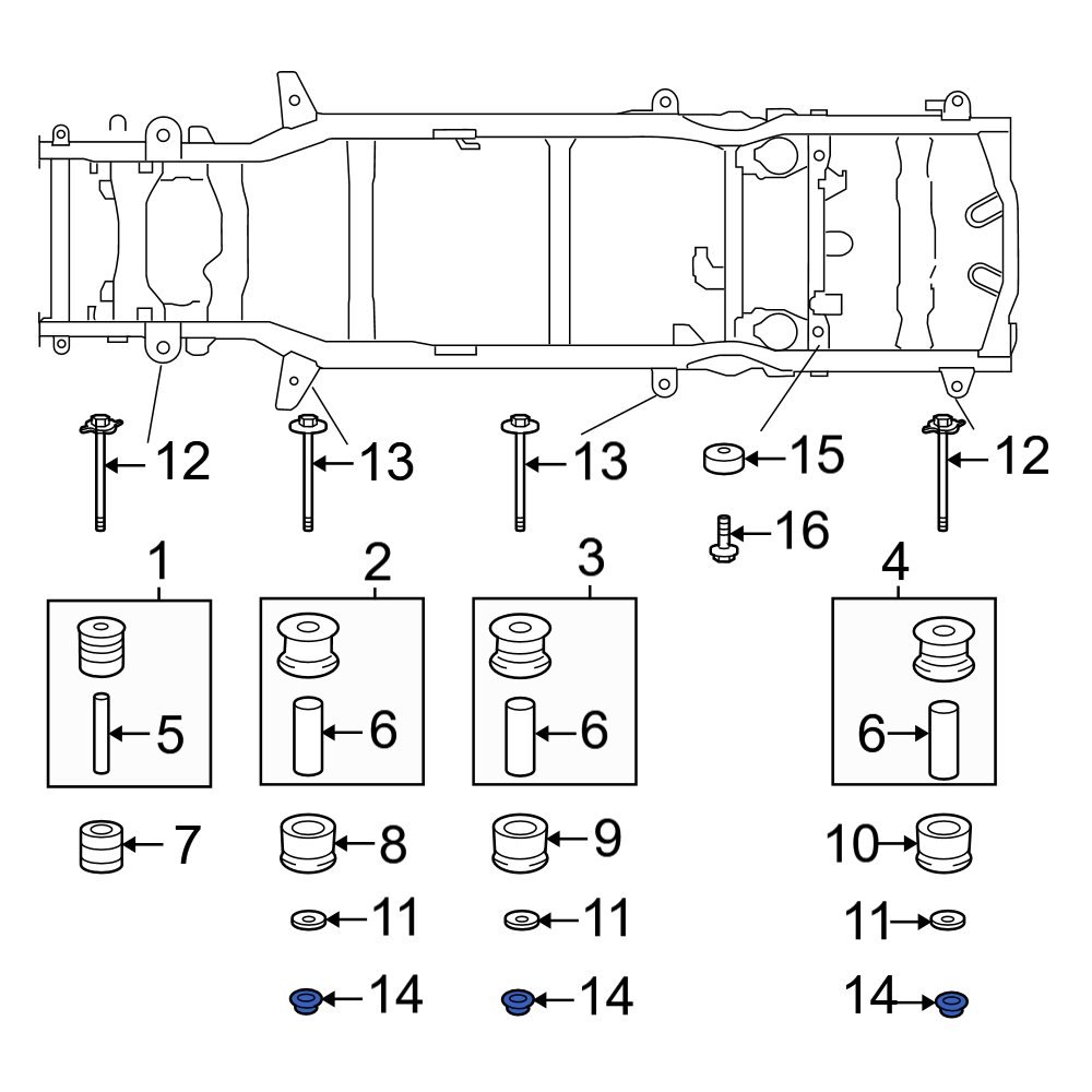 Toyota OE 90177A0012 - Rack and Pinion Nut