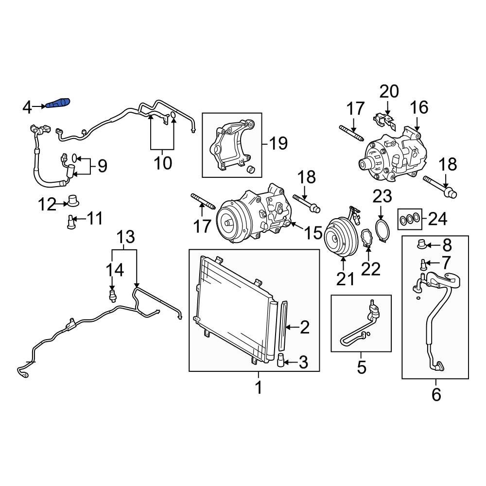 Toyota OE 8879022131 - Ambient Air Temperature Sensor