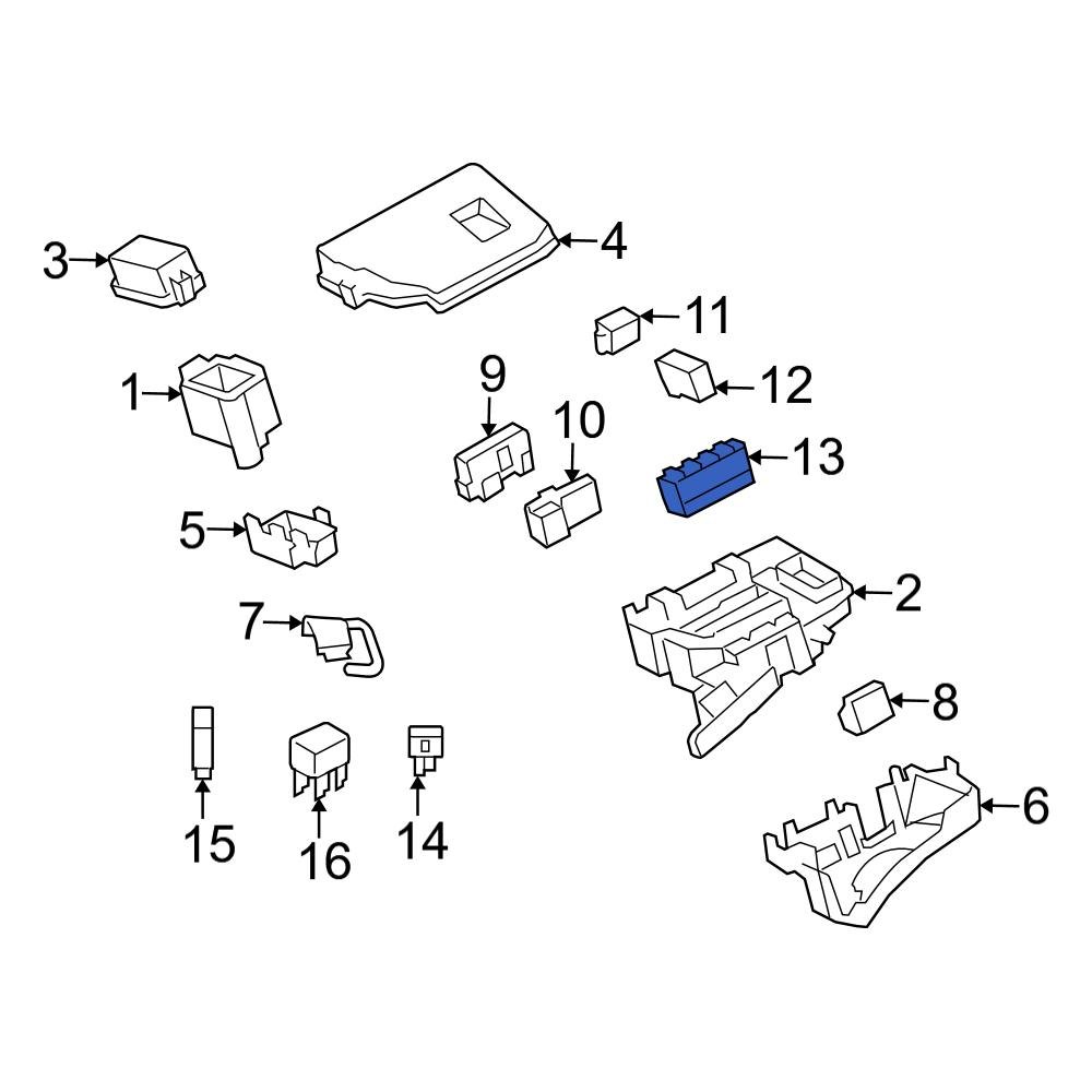 Toyota OE 8264147020 - Relay Box
