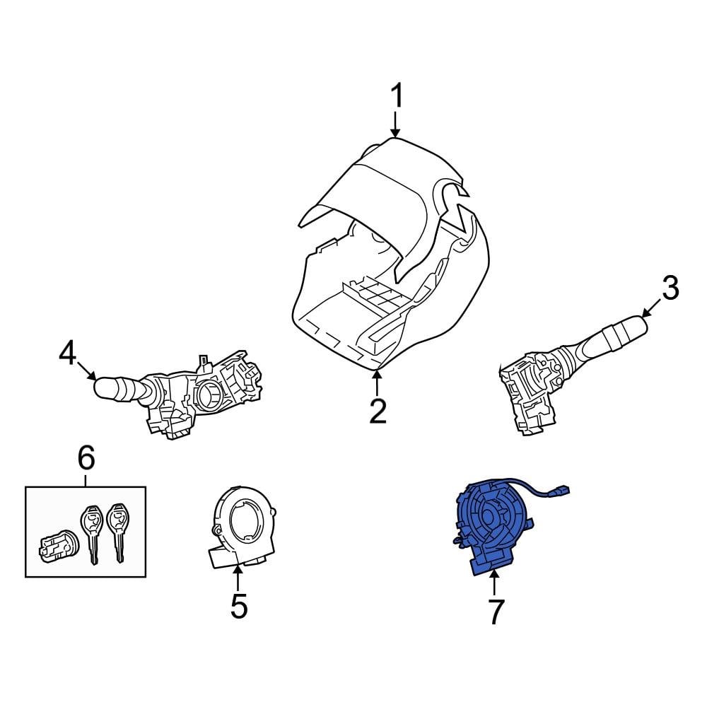 Toyota OE 8430604080 - Air Bag Clockspring