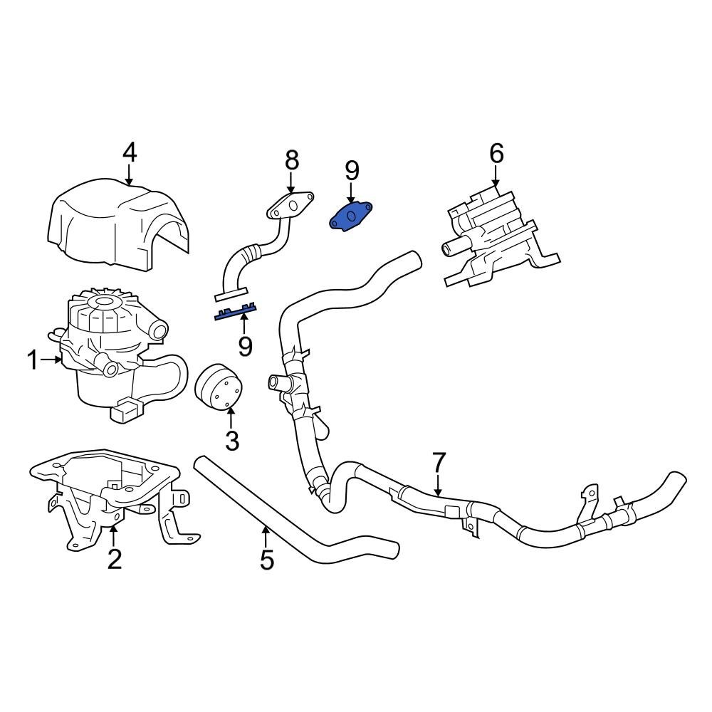 Toyota OE 173770S010 - Secondary Air Injection Pump Hose Gasket