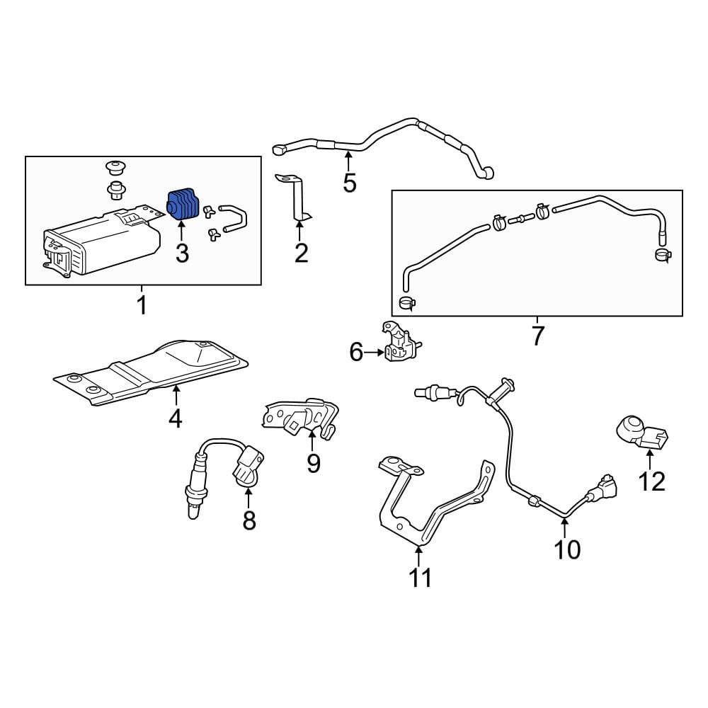 Toyota OE 90910AF006 - Evaporative Emissions System Leak Detection Pump