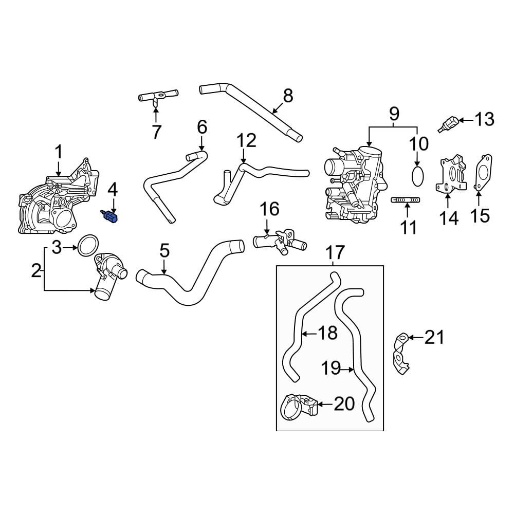 Toyota OE 8942233030 - Engine Coolant Temperature Sensor