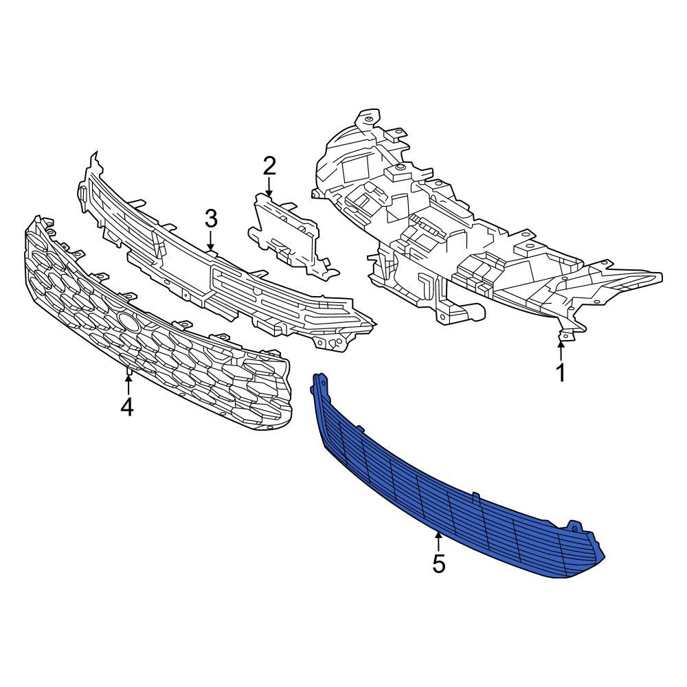 Toyota OE 5311330550 - Front Lower Grille
