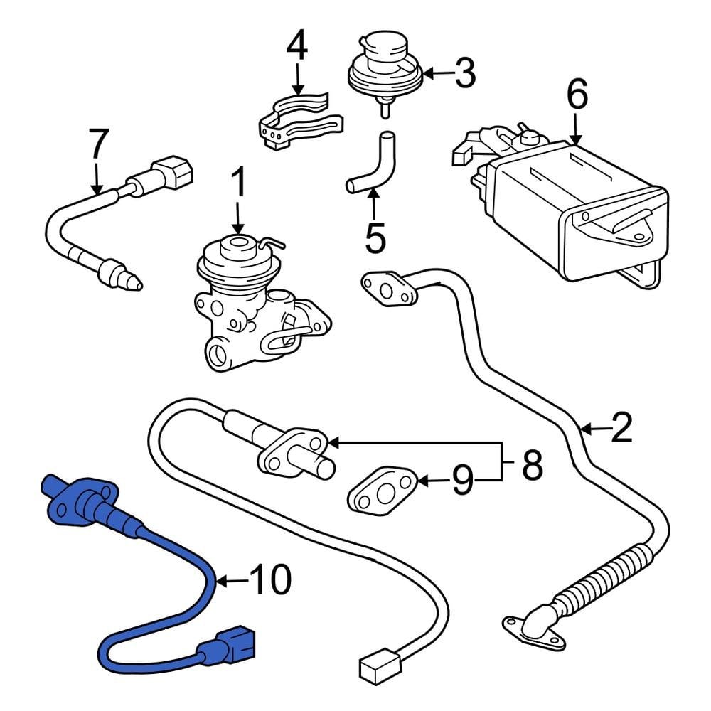 Toyota OE 8946734011 - Front Oxygen Sensor