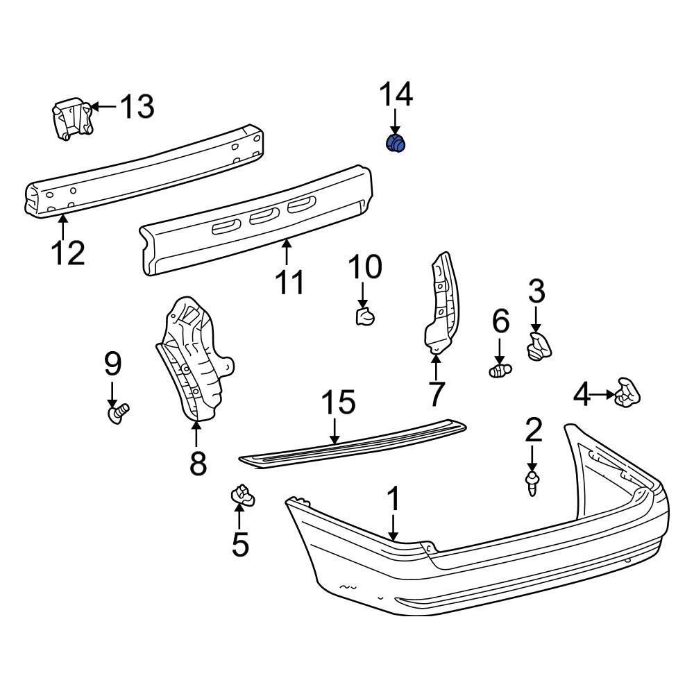 Toyota OE 9008017262 - Engine Cradle Nut