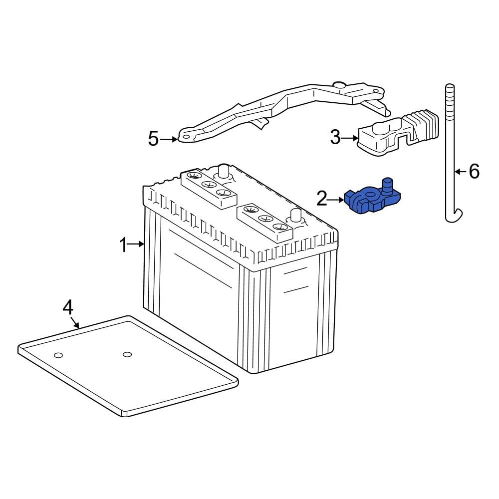 Toyota OE 9098205054 - Battery Cable Terminal End