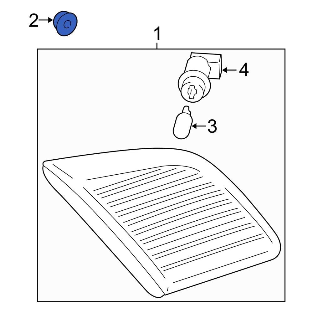Toyota OE 9008017188 - Tail Light Nut