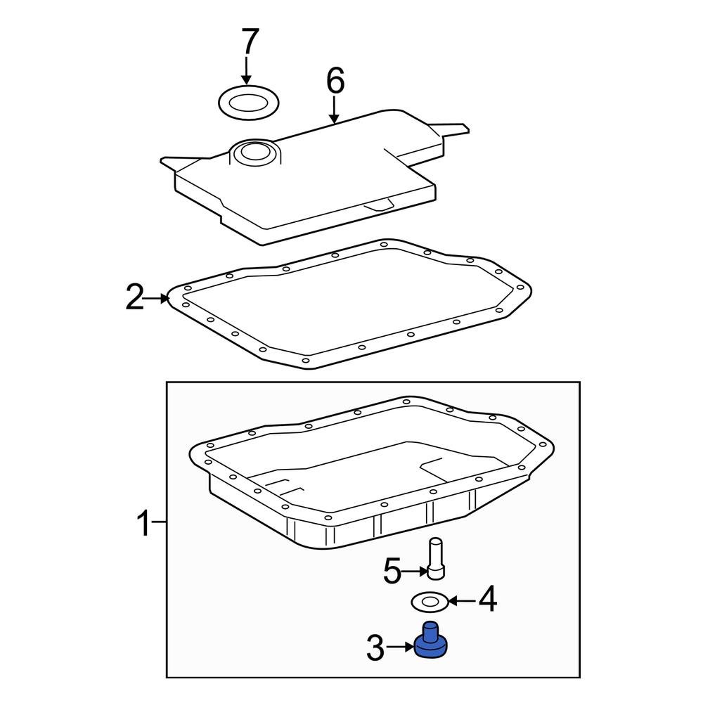 Toyota OE 9034112034 - Transmission Drain Plug