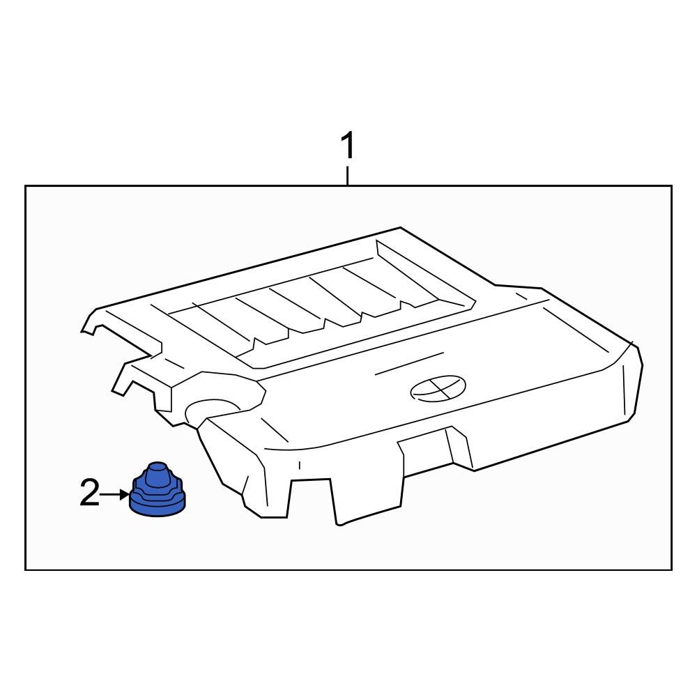 Toyota OE 9048022024 - Engine Cover Grommet