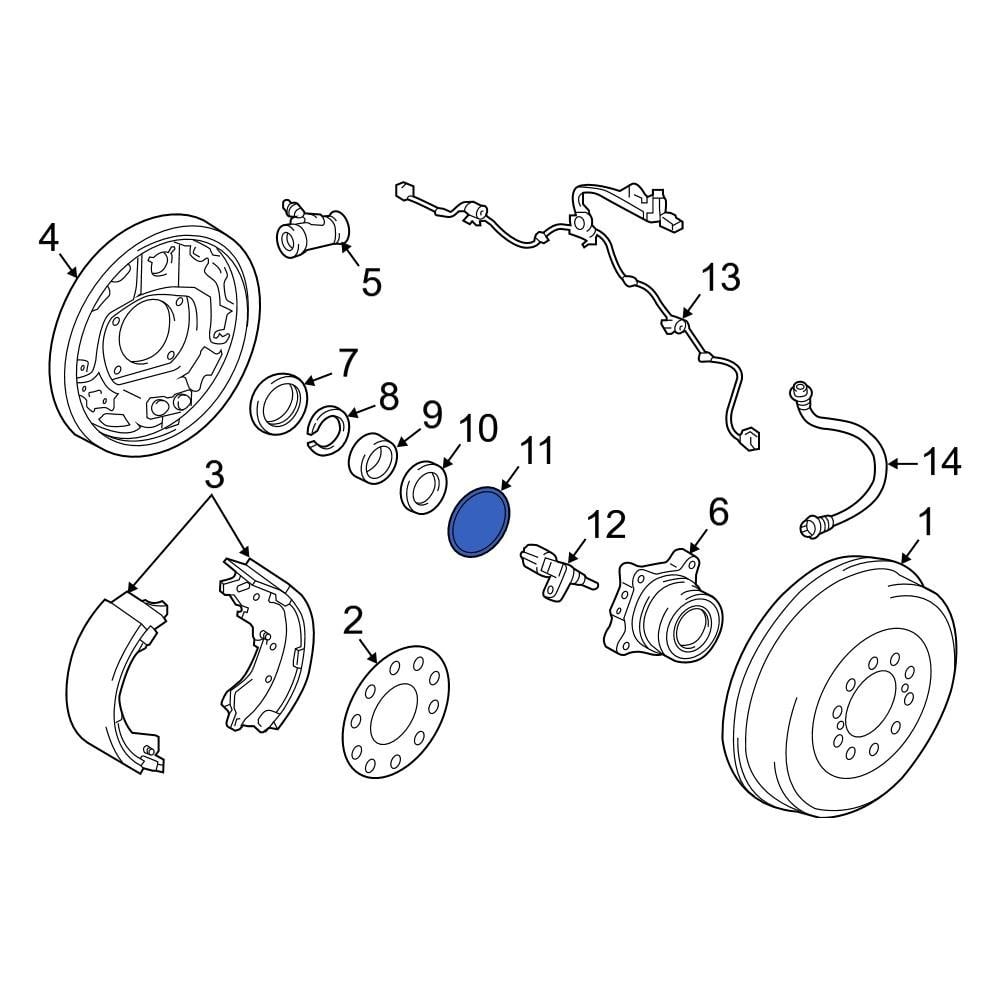 Toyota OE 9030183002 - Drive Axle Shaft O-Ring