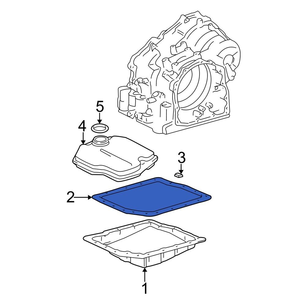 Toyota OE 3516821020 - Transmission Oil Pan Gasket