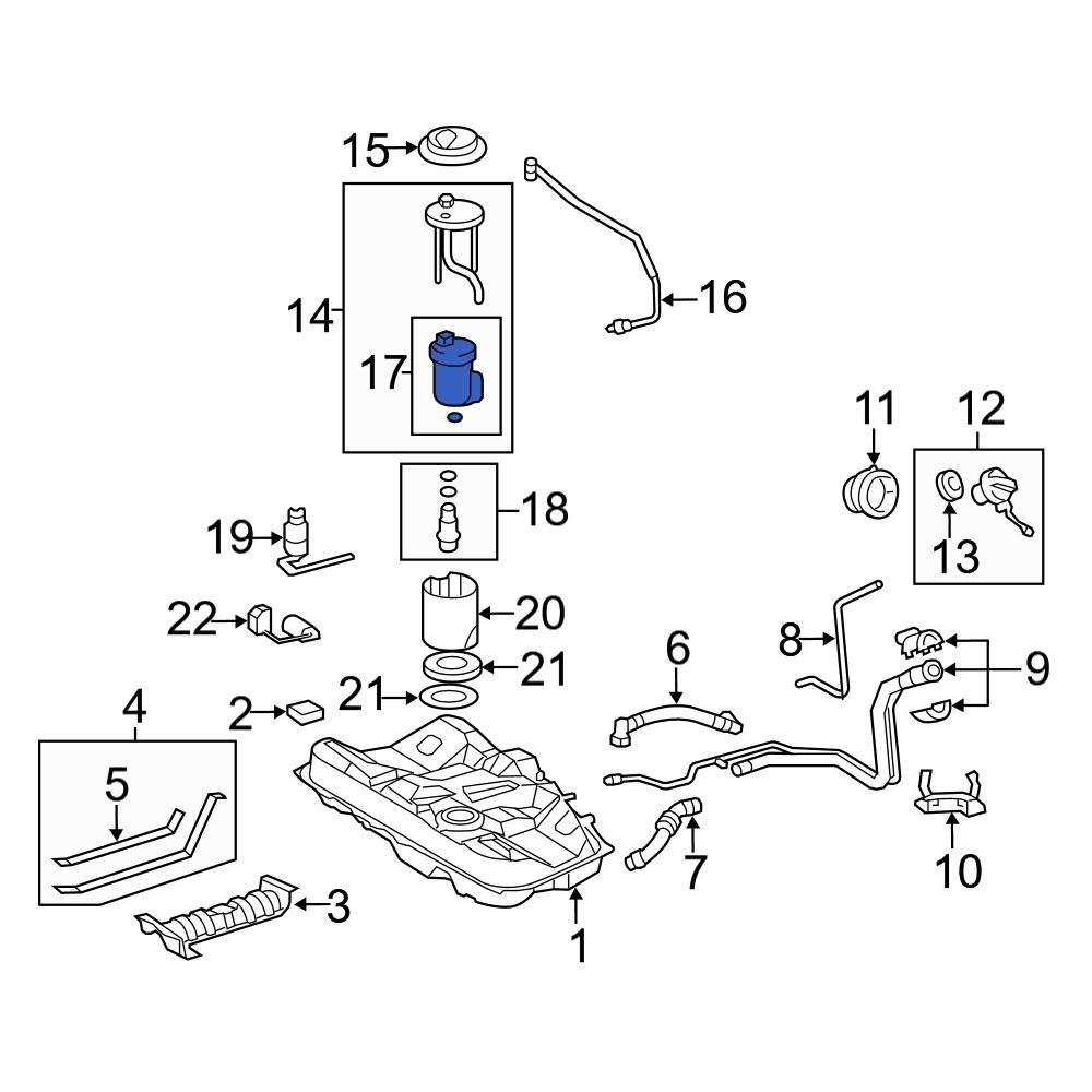 Toyota OE 7702406030 - Fuel Filter
