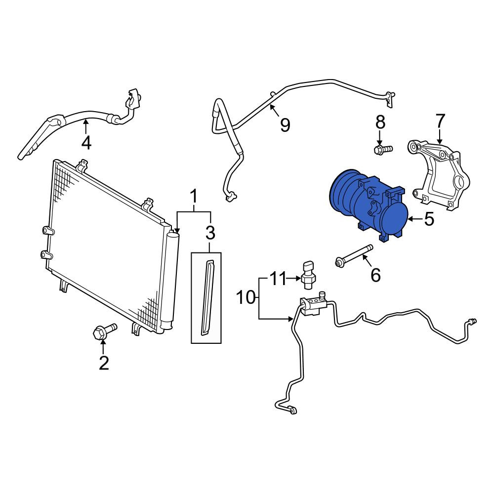 Toyota OE 883100R014 - A/C Compressor