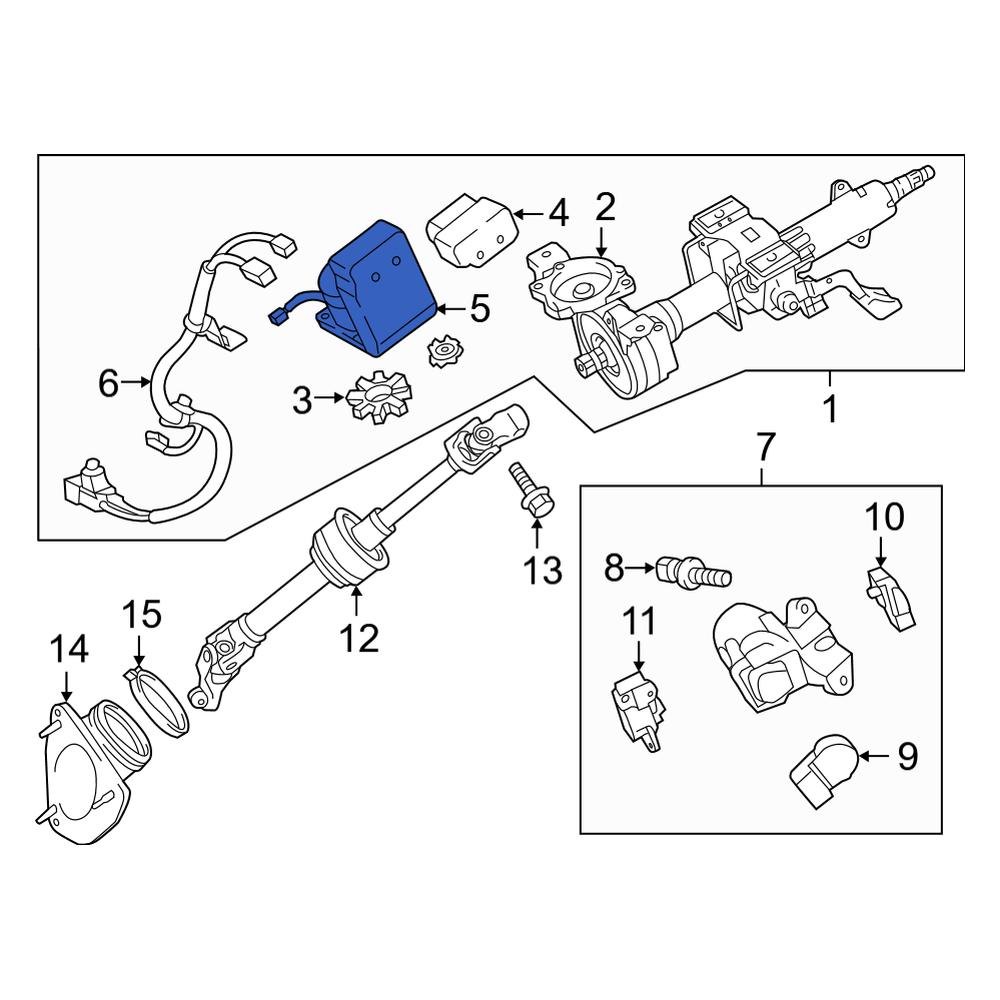 Toyota OE 8965006060 - Steering Column Control Module