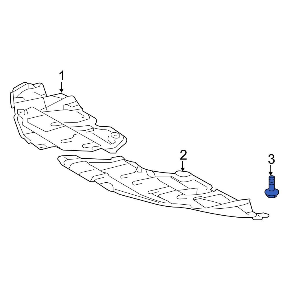 Toyota OE 9046707214 - Fender Liner Retainer