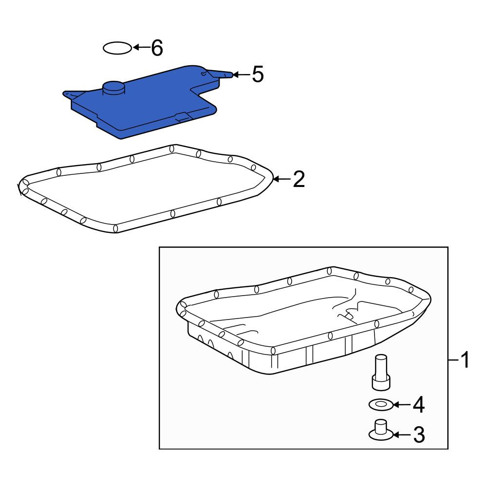Toyota OE 3533048020 - Transmission Oil Filter