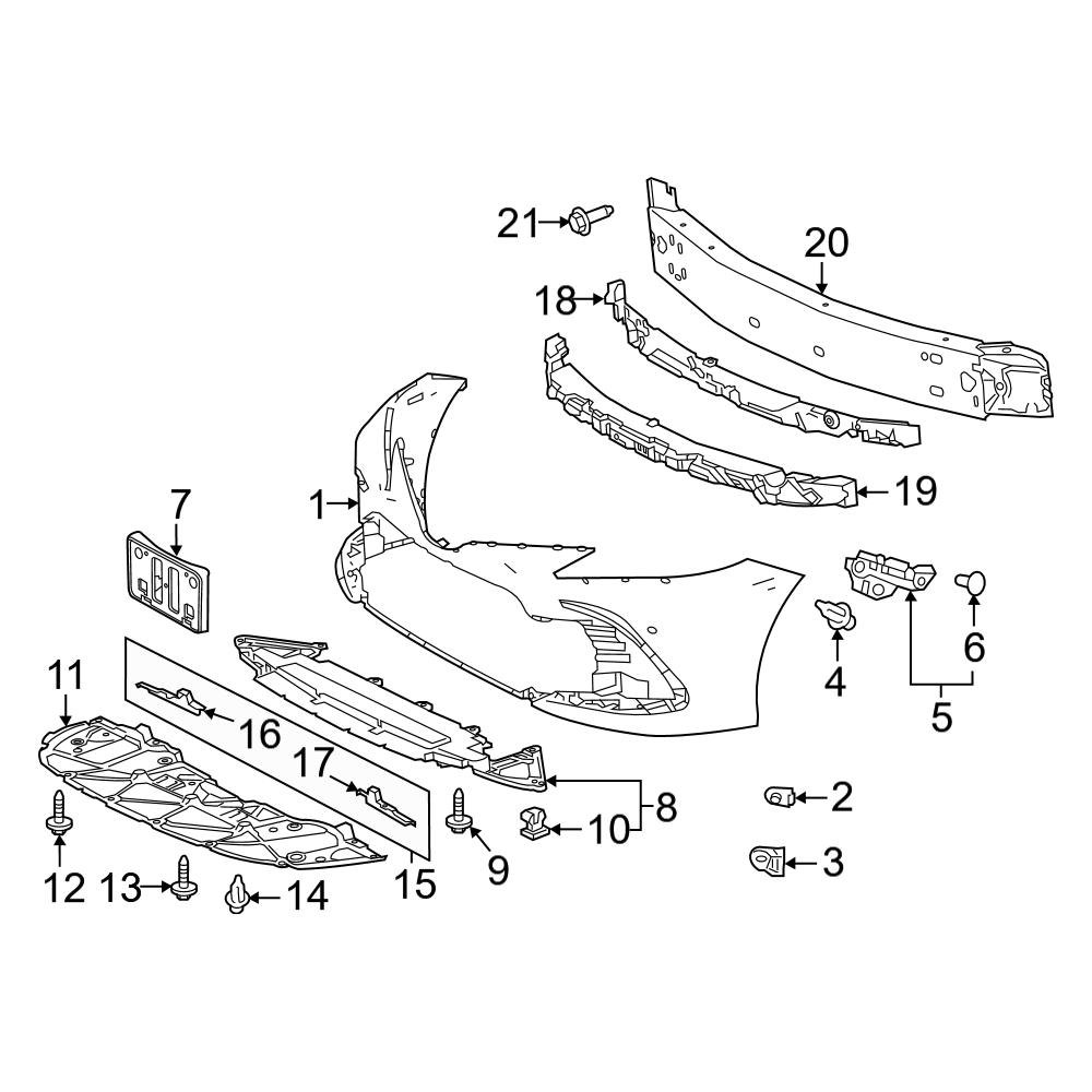 Toyota OE 5385106180 - Front Right Fender Liner Extension
