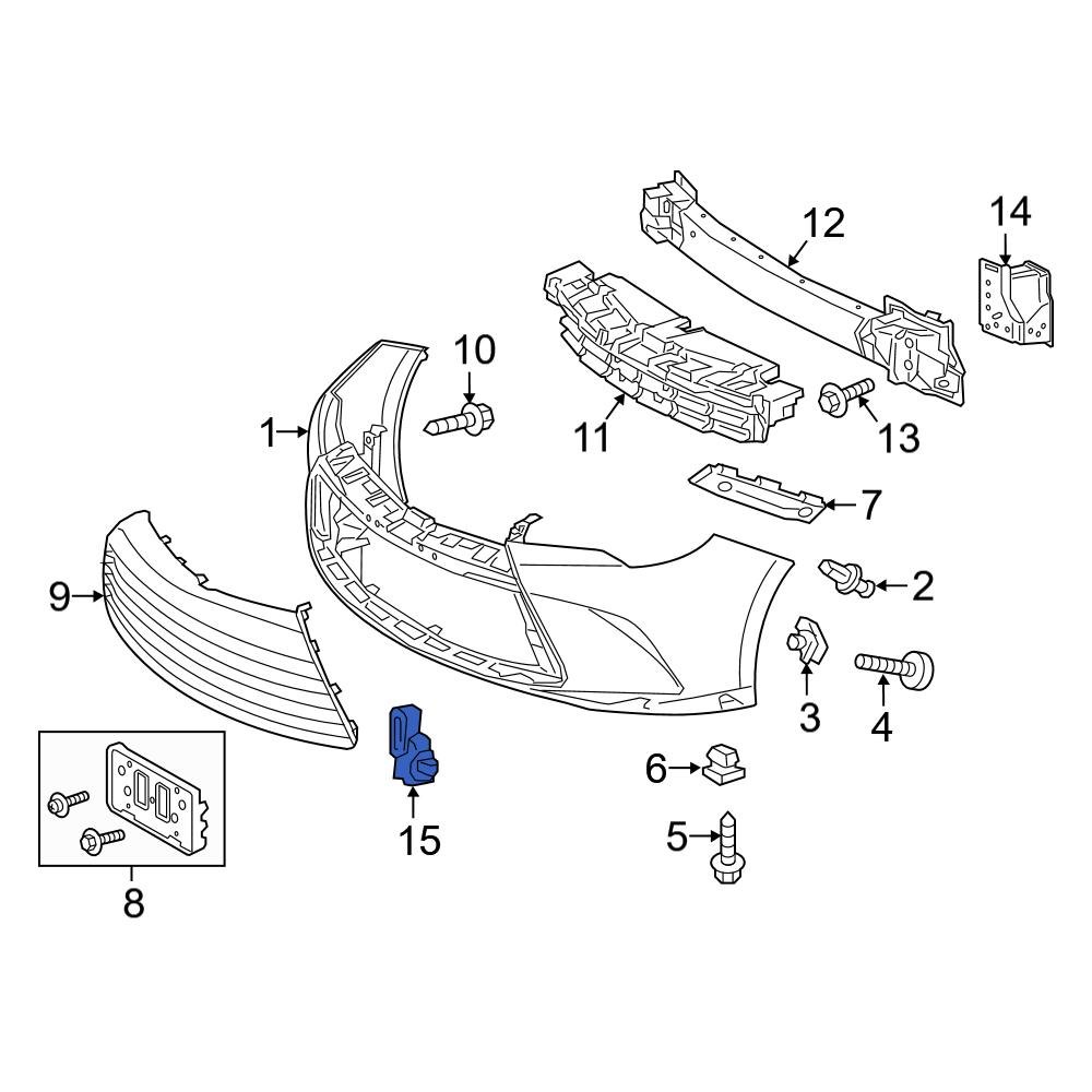 Toyota OE 8879006010 - Ambient Air Temperature Sensor