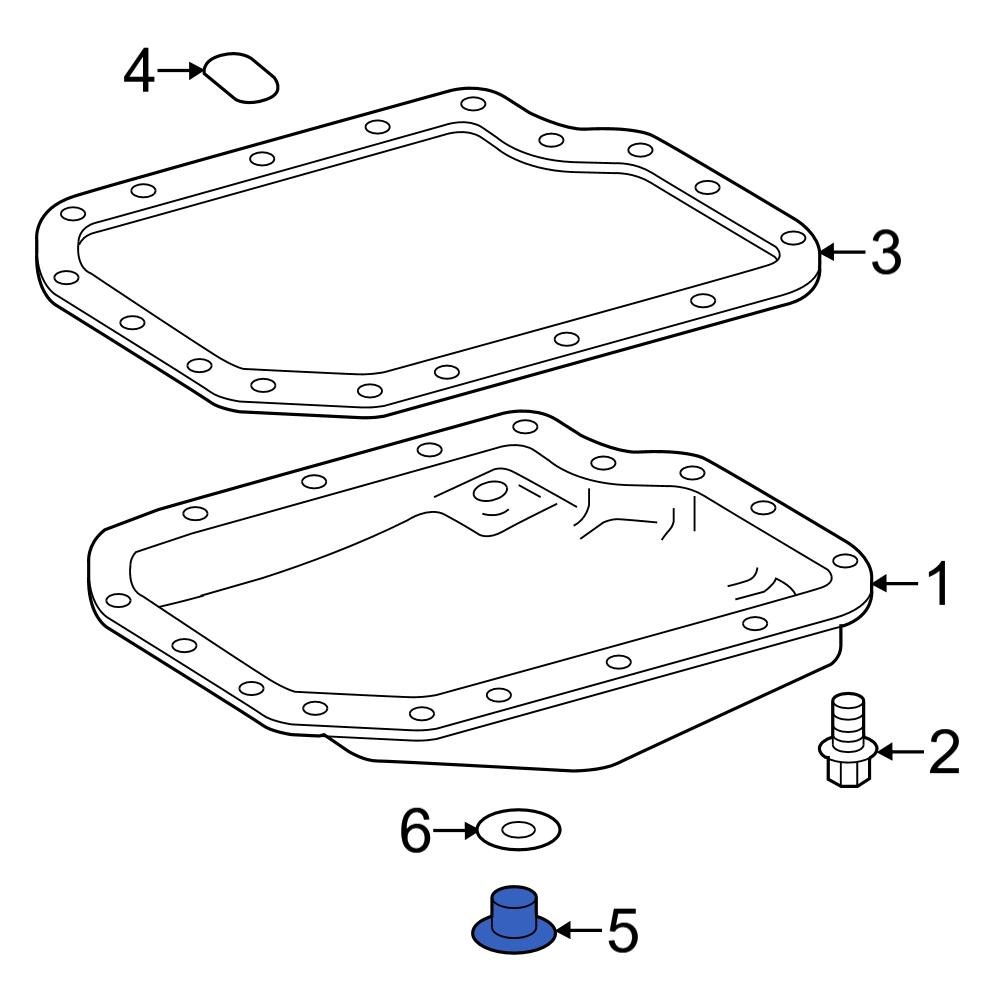 Toyota OE 9034112034 - Transmission Drain Plug