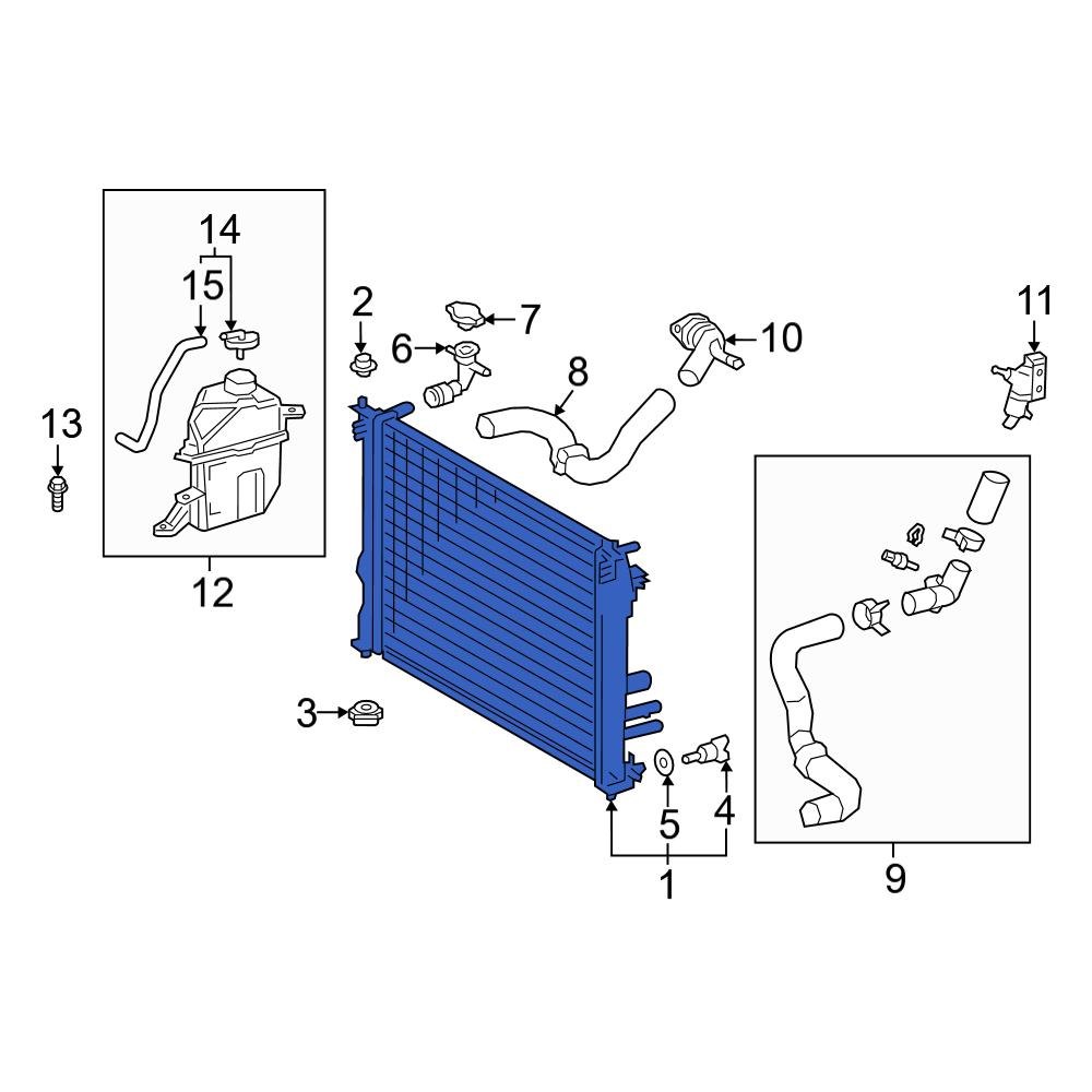 Toyota OE 16400F0021 - Radiator