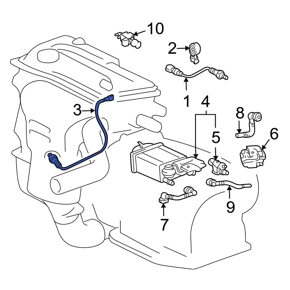 Toyota OE 8946706030 - Front Oxygen Sensor
