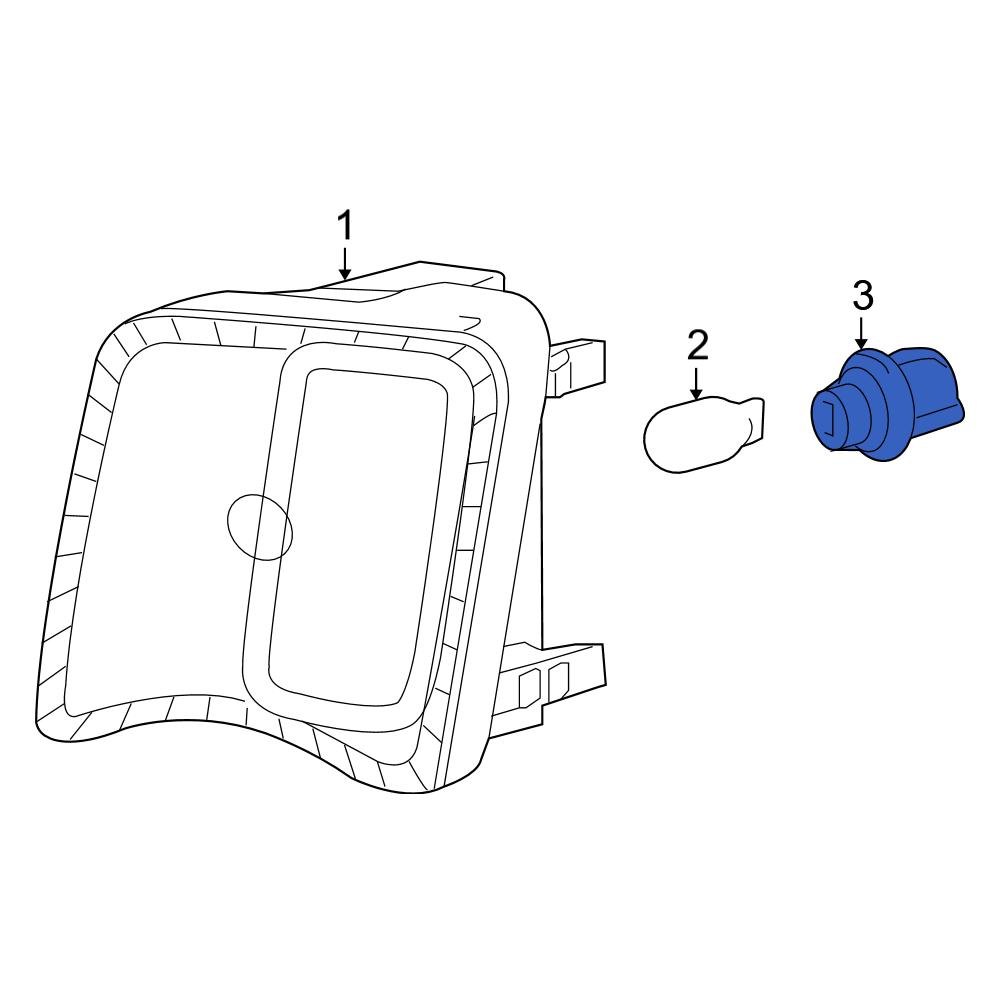Toyota OE 9007560077 - Front Turn Signal Light Socket