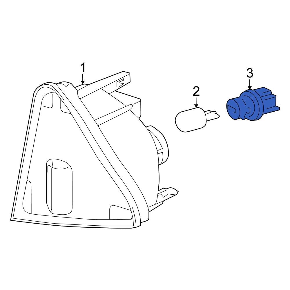 Toyota OE 9007560028 - Front Turn Signal Light Socket